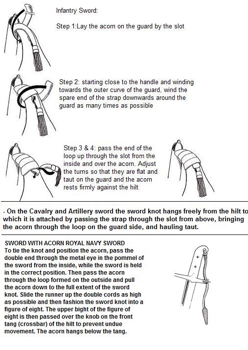 Sword Knot Assembley - The Mess Dress Ltd