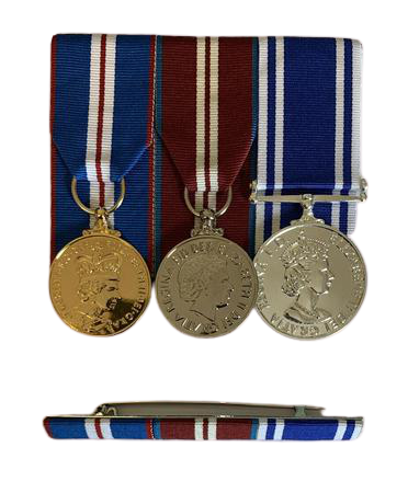 Full Size Set QGJM, QDJM, Police LS&GC + Pin Ribbon Bar - The Mess ...