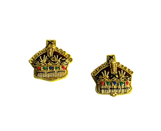 CIIIR Rank Crowns Mess Dress, Sold as a pair. Gold or Silver&Gold - The ...