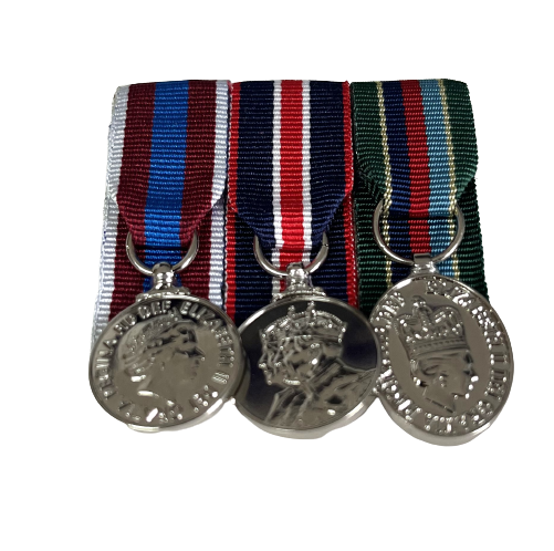 QPJM 2022 + KCM 23 + EIIR VRSM MINI COURT MOUNTED MEDAL SETS - The Mess ...