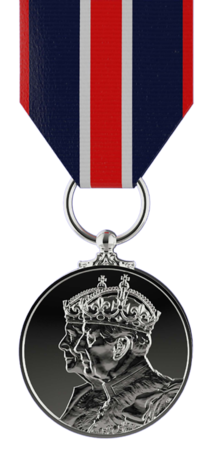 King Charles III Coronation 2023 Miniature Medal - The Mess Dress Ltd