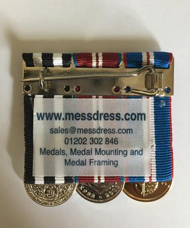 Miniature QGJ. QDJ, Service Medal of Order St John Set - The Mess Dress Ltd